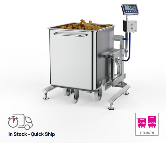 Transform your bulk product and dump buggy weighing experience
