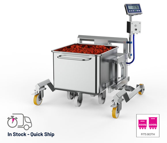 Transform your bulk product and dump buggy weighing experience